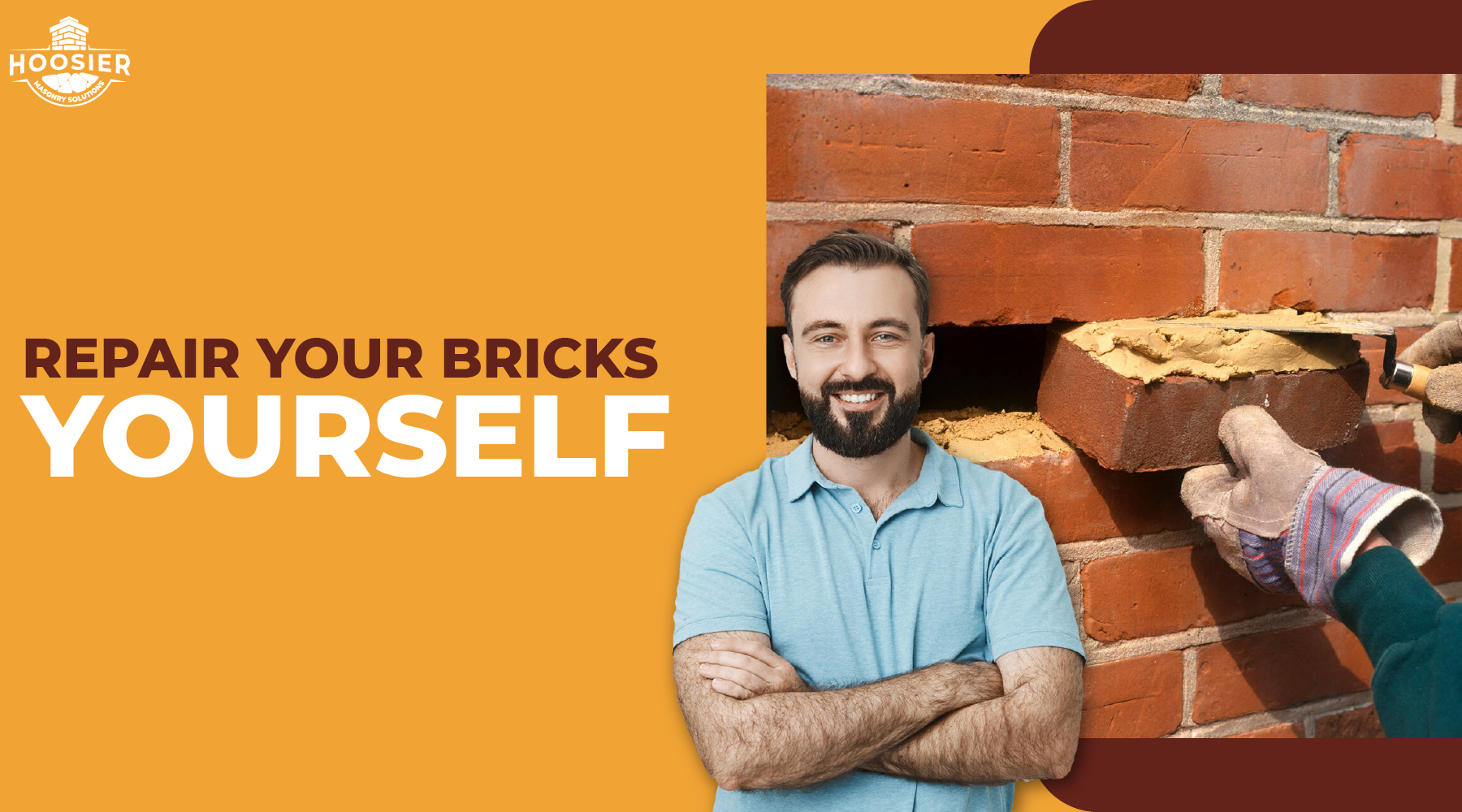 How Can I Repair My Brick by Myself? - Hoosier Masonry Solutions